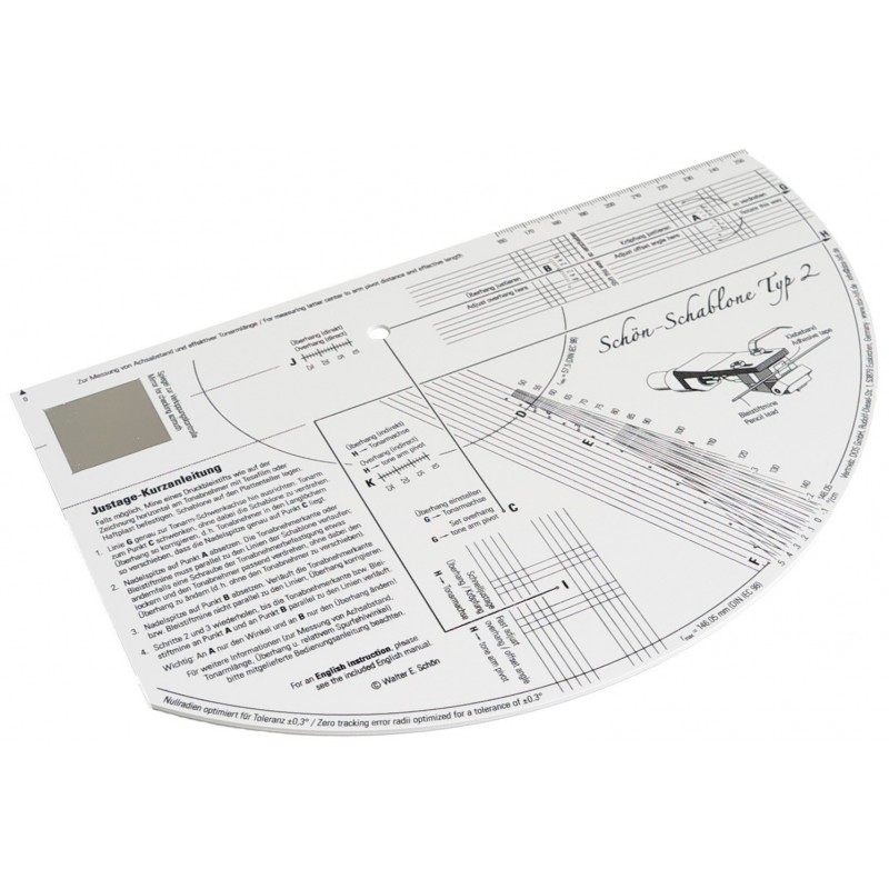 TONAR Schablone Typ 2 (3583) купить | Цена на профессиональный шаблон ...