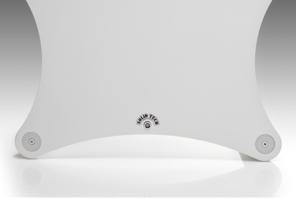 Solid-Tech Radius Solo 4 White/Silver купить | Цена на стойка под hi-fi компоненты Radius Solo 4 ...