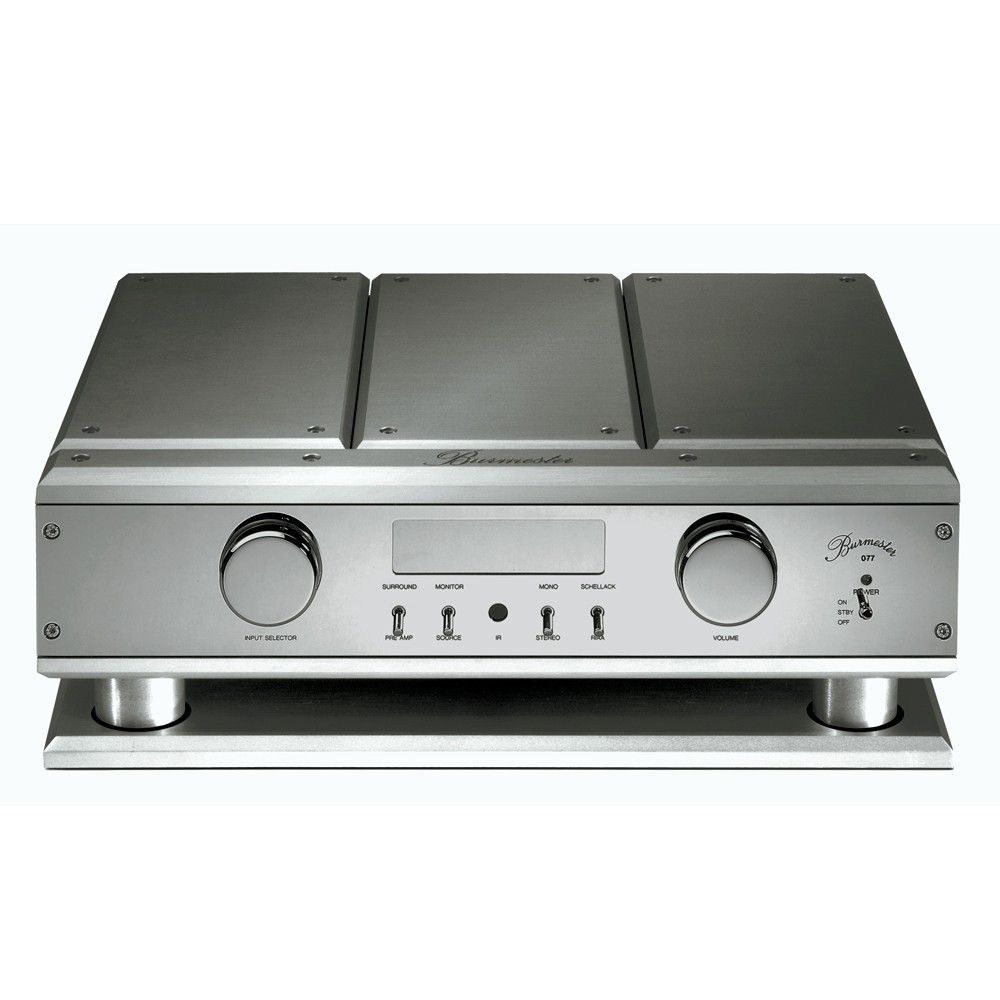 Burmester 077 Preamplifier with external power supply Silver/Chrom ...