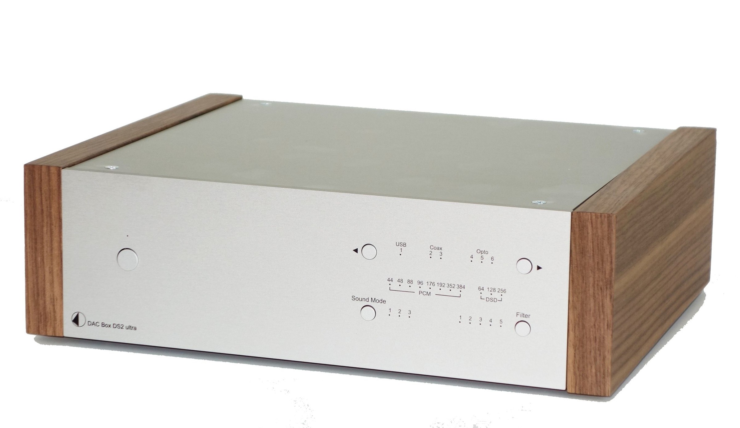 Pro-Ject DAC Box DS2 Ultra Silver-Walnut купить | Цена на цап DAC Box ...