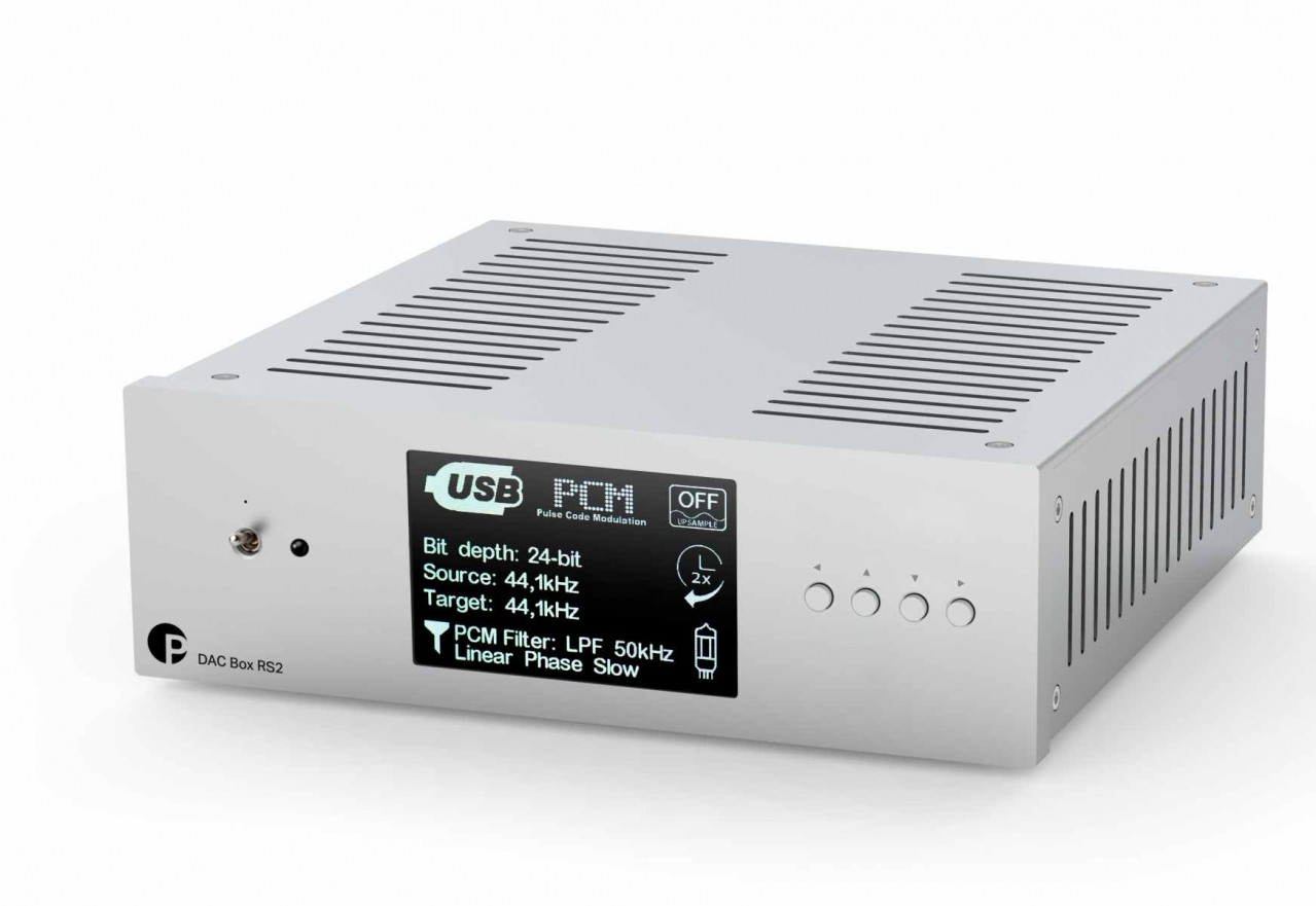 Pro-Ject DAC Box RS2 Silver купить | Цена на цап DAC Box RS2 Silver в ...