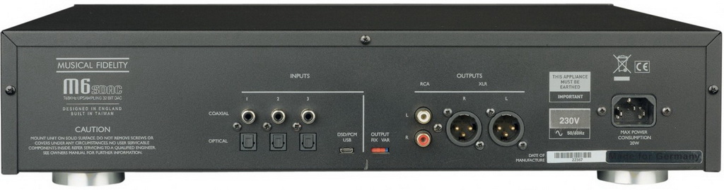 Musical Fidelity M6S DAC Black купить | Цена на цап M6S DAC Black в Москве