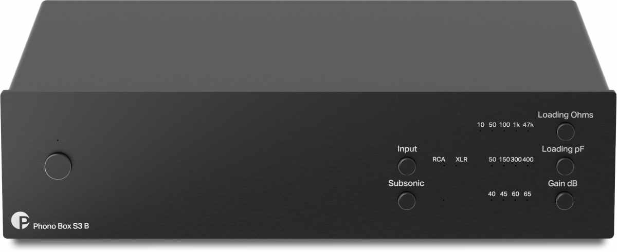 Pro-Ject Phono Box S3 B Black купить | Цена на транзисторный ...