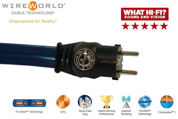 WireWorld Aurora 7 Power Cord 1.5m купить | Цена на силовой кабель ...